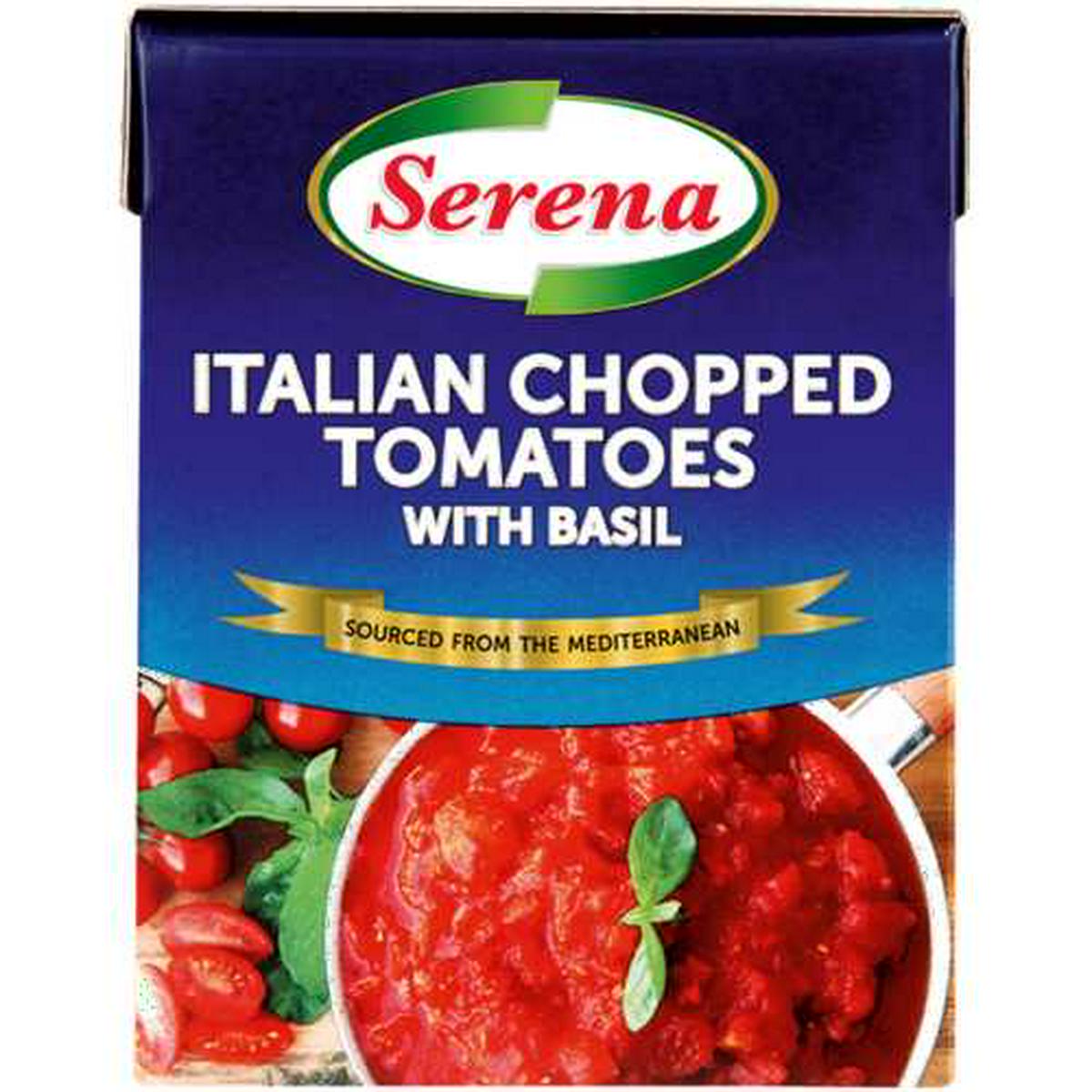 Checkers Sixty60 | Serena Italian Chopped Tomatoes With Basil 390g