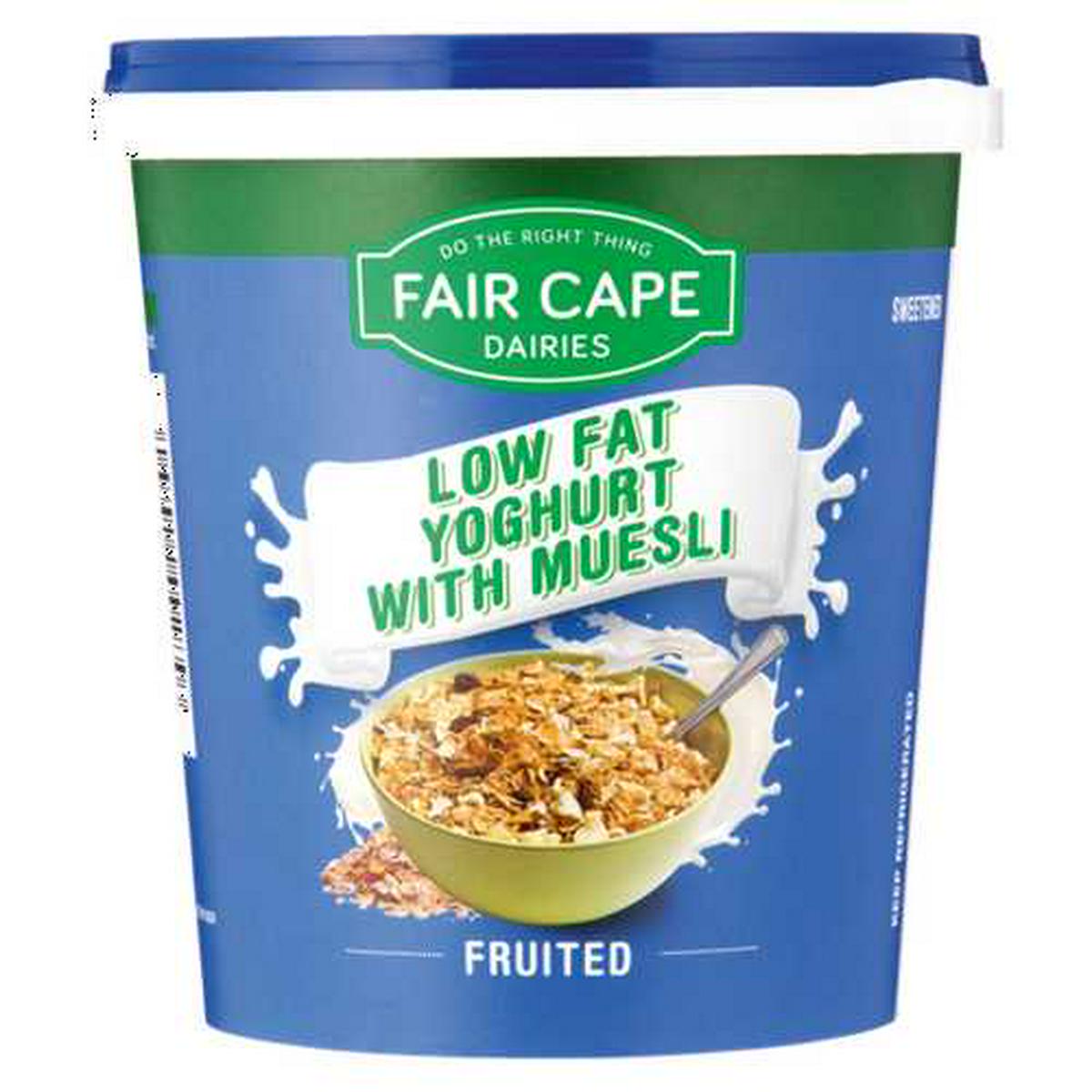 Checkers Sixty60 | Fair Cape Low Fat Yoghurt With Muesli 1kg