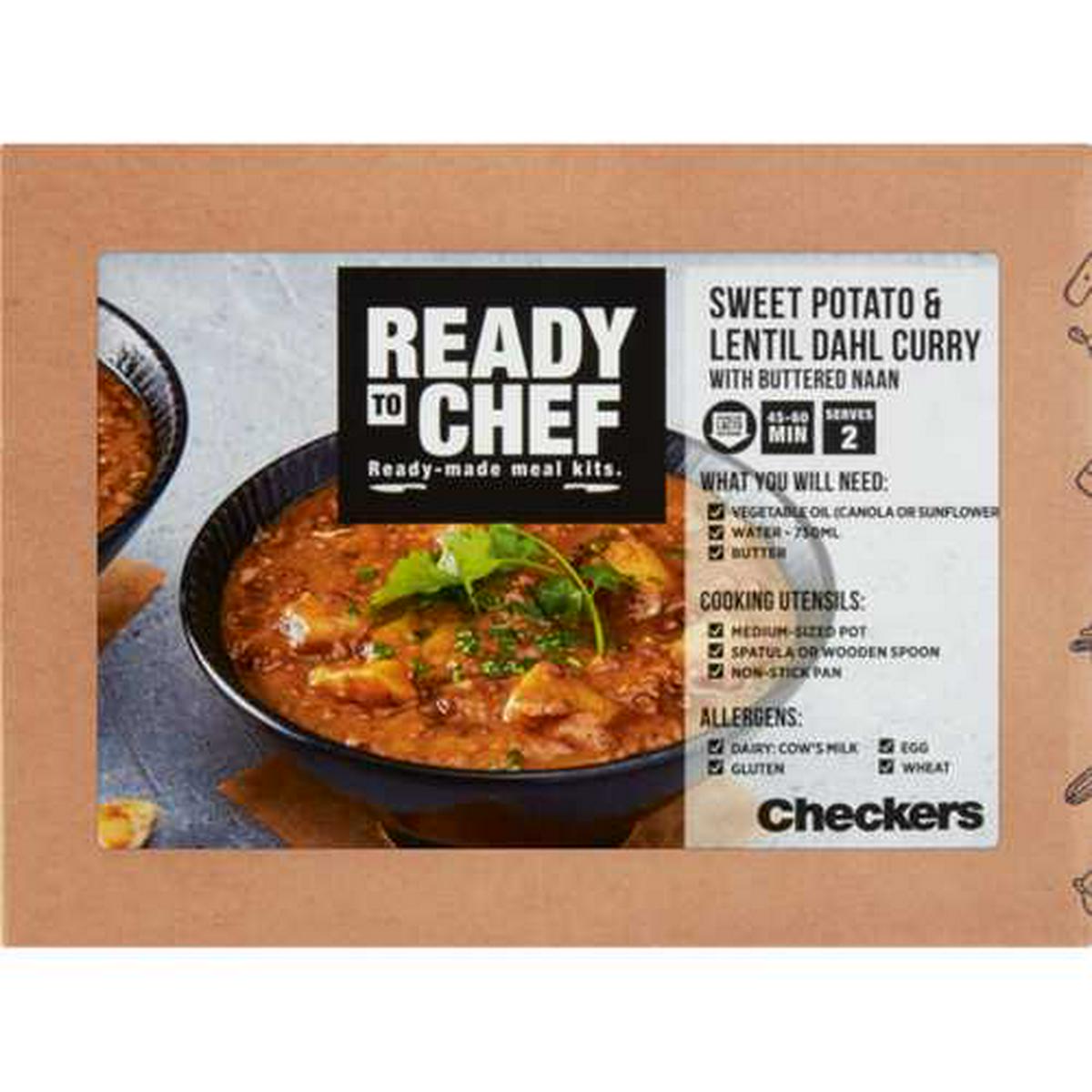 Checkers Sixty60 | Ready To Chef Sweet Potato & Lentil Dhal Curry With ...