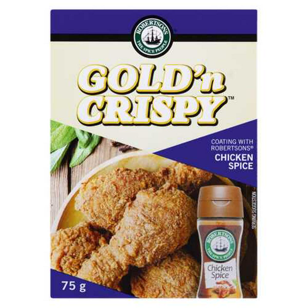 Checkers Sixty60 | Robertsons Gold 'N Crispy Coating With Chicken Spice 75g