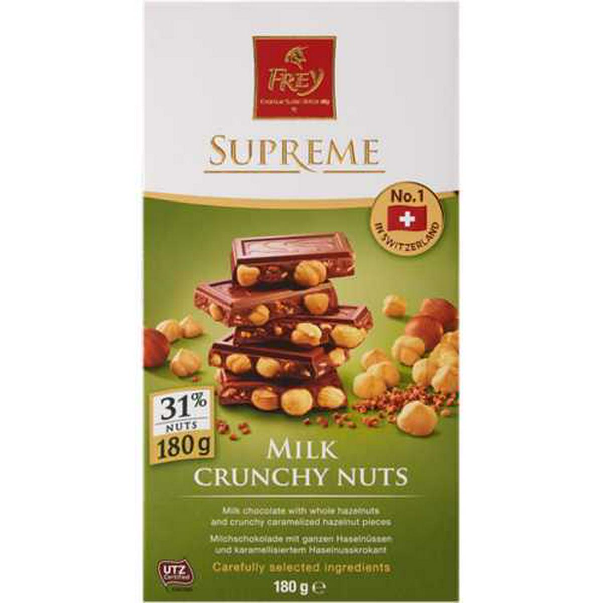 Checkers Sixty60 | Frey Milk Crunchy Nut Chocolate Slab 180g