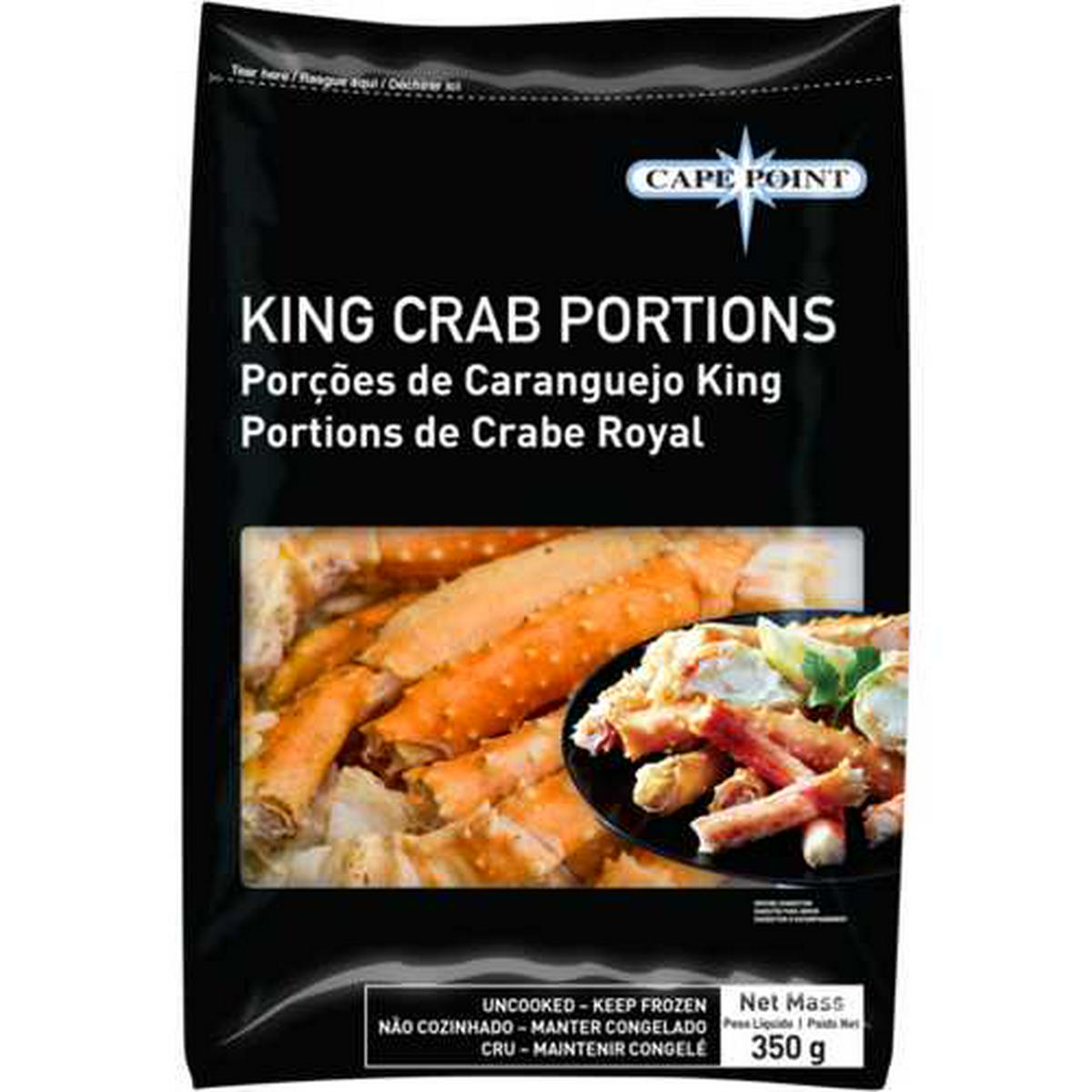 Checkers Sixty60 | Cape Point Frozen King Crab Portions 350g