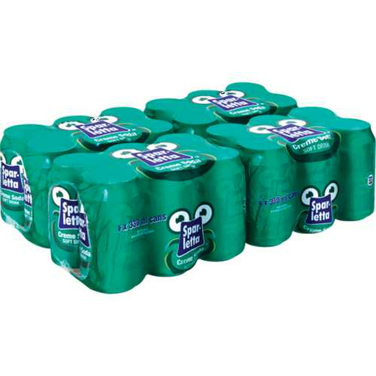 Checkers Sixty60 | Spar-Letta Creme Soda Soft Drink Cans 24 x 330ml