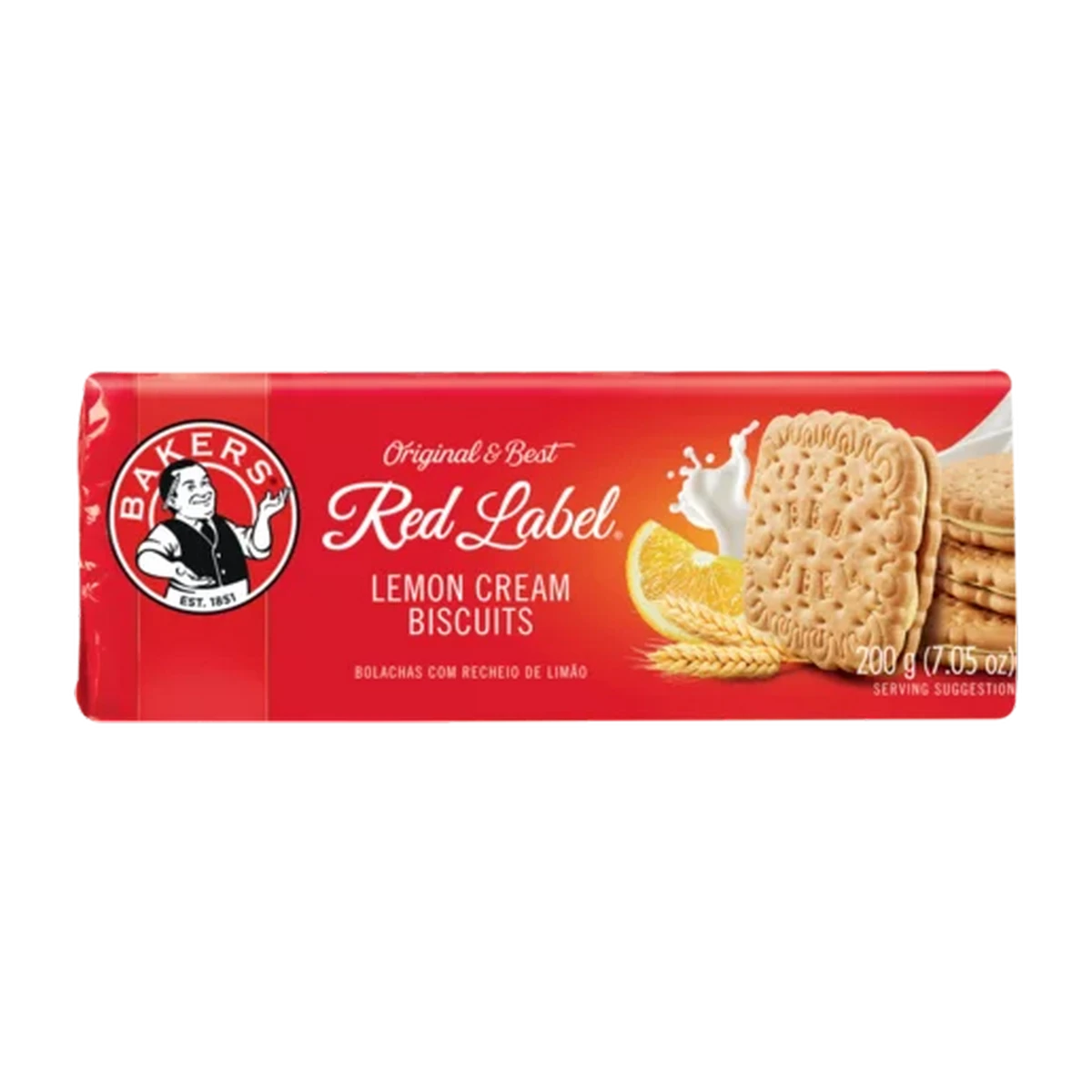 Checkers Sixty60 | Bakers Red Label Lemon Cream Biscuits 200g