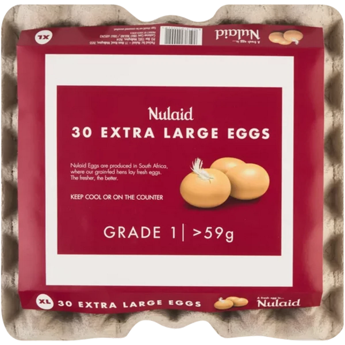 Checkers Sixty60 | Nulaid Extra Large Eggs 30 Pack