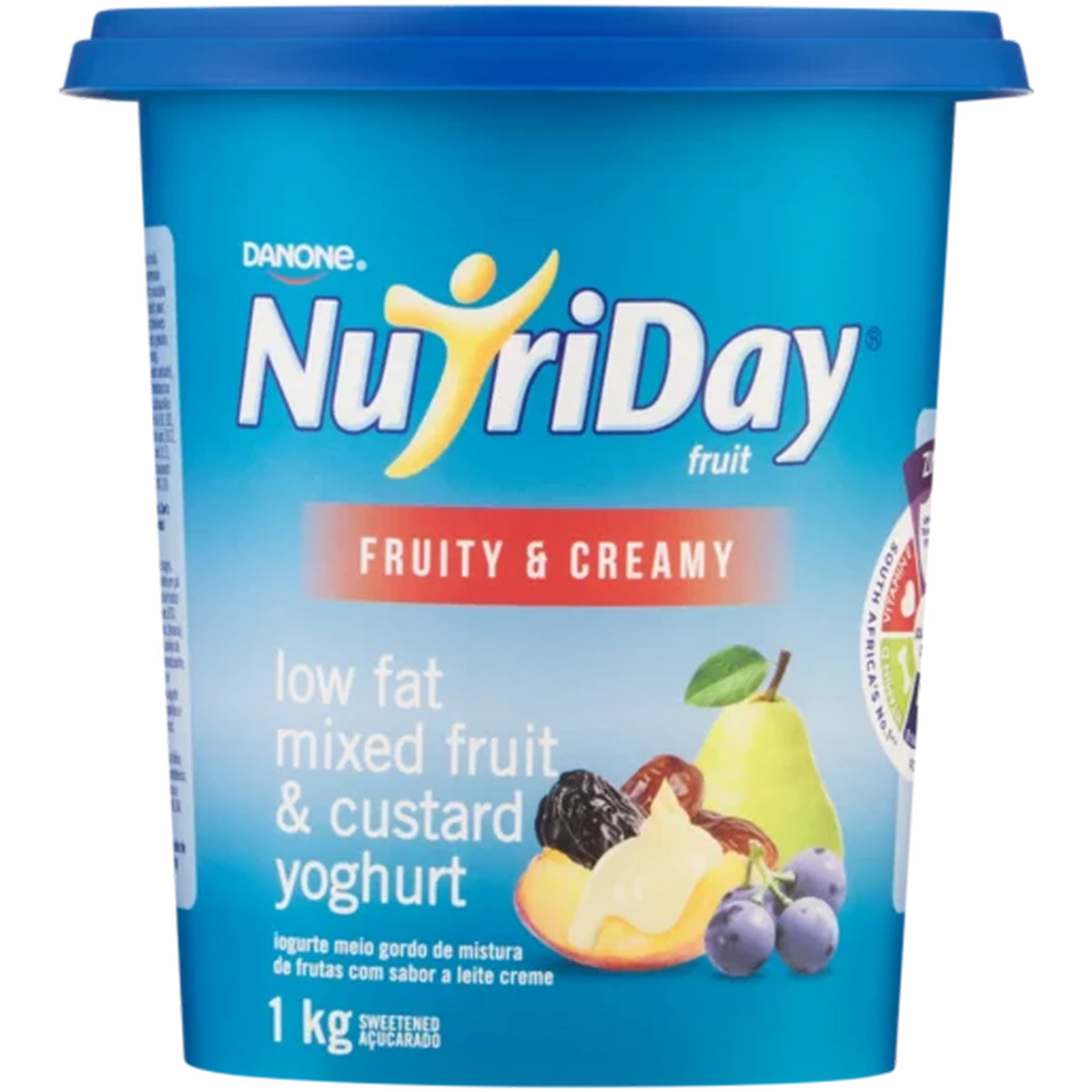 Checkers Sixty60 | Danone NutriDay Low Fat Stewed Fruit & Custard ...