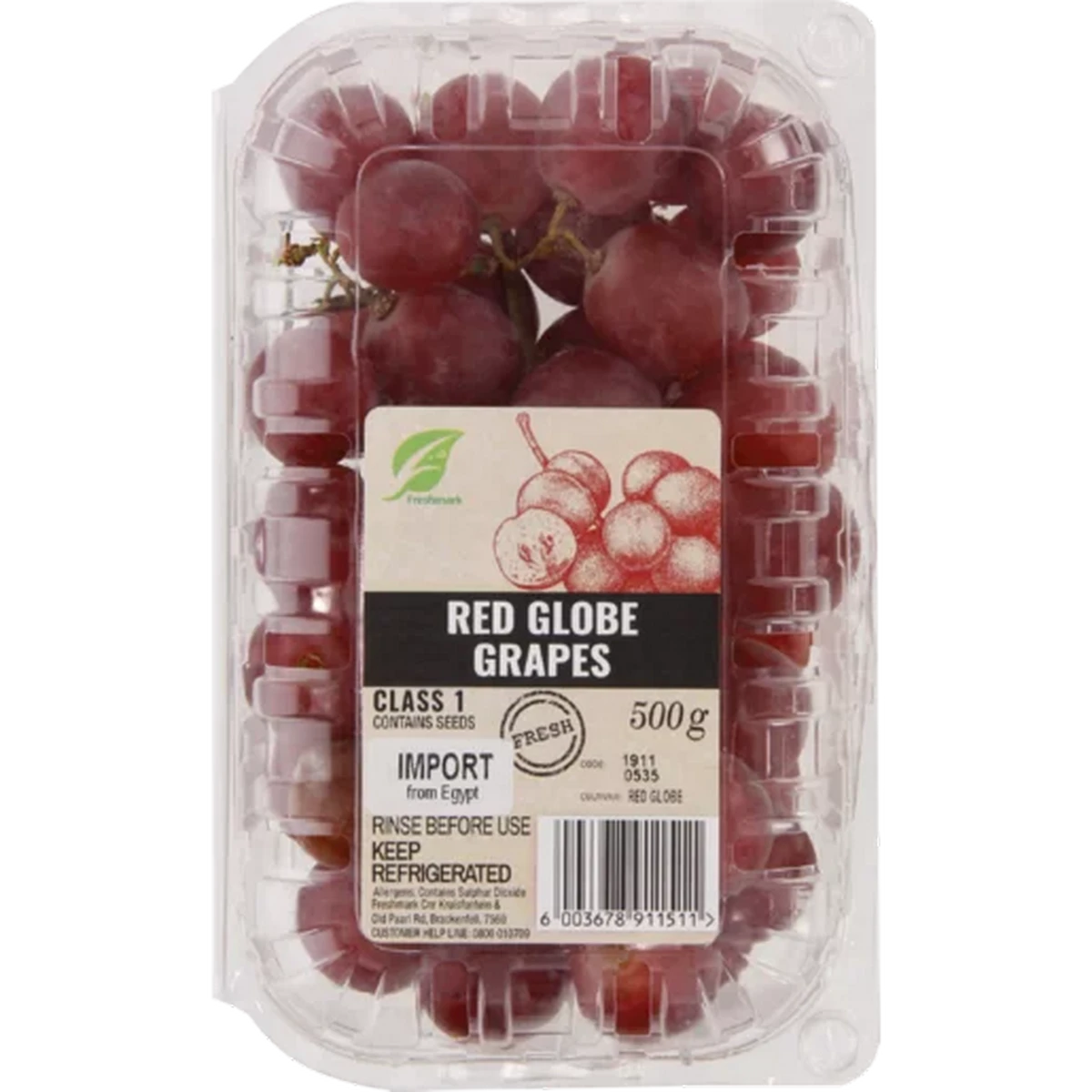 Checkers Sixty60 | Red Globe Grapes 500g