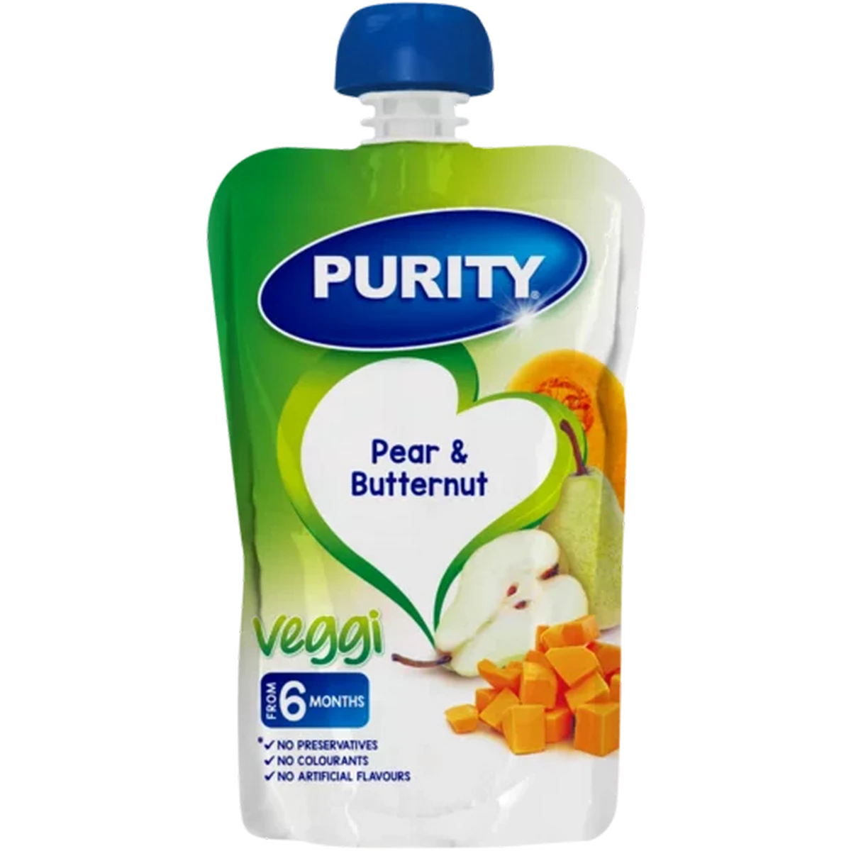 Checkers Sixty60 | PURITY Pear & Butternut Vegetable Puree 6 Months+ 110ml