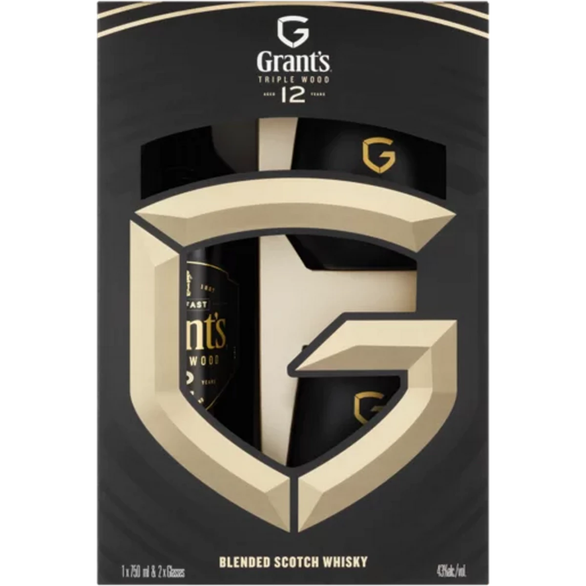 Checkers Sixty60 | Grant's Triple Wood 12 YO Blended Scotch Whisky Gift ...