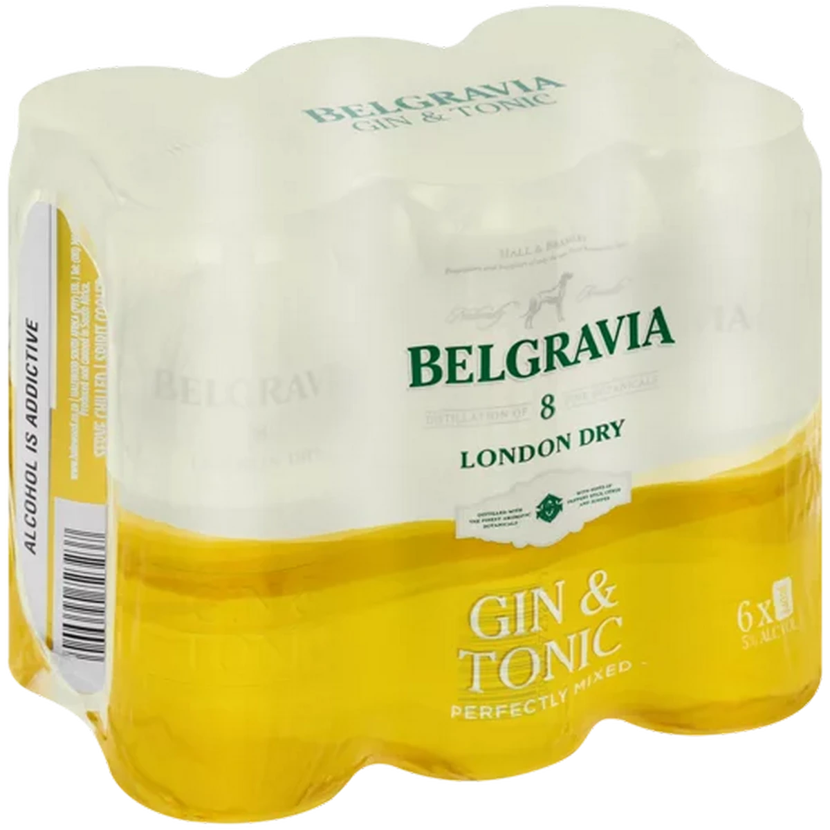 Checkers Sixty60 | Belgravia Gin & Tonic Cans 6 x 440ml