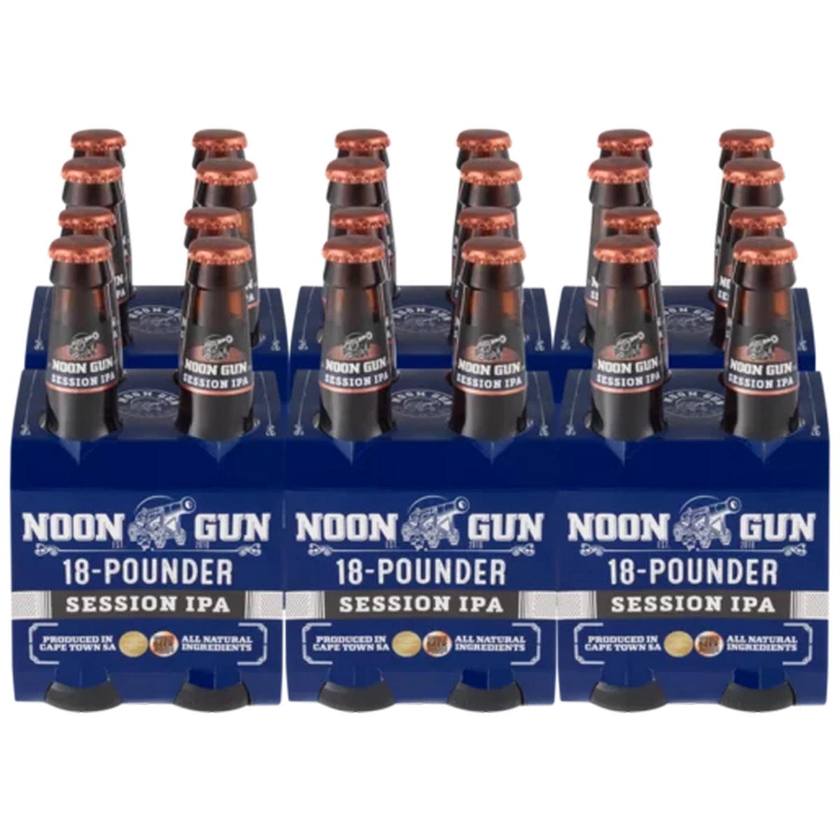 Checkers Sixty60 | Noon Gun 18 Pounder Lager Beer Bottles 24 x 340ml