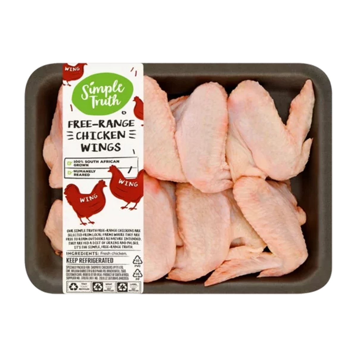 Checkers Sixty60 | Simple Truth Free-Range Chicken Wings Per kg