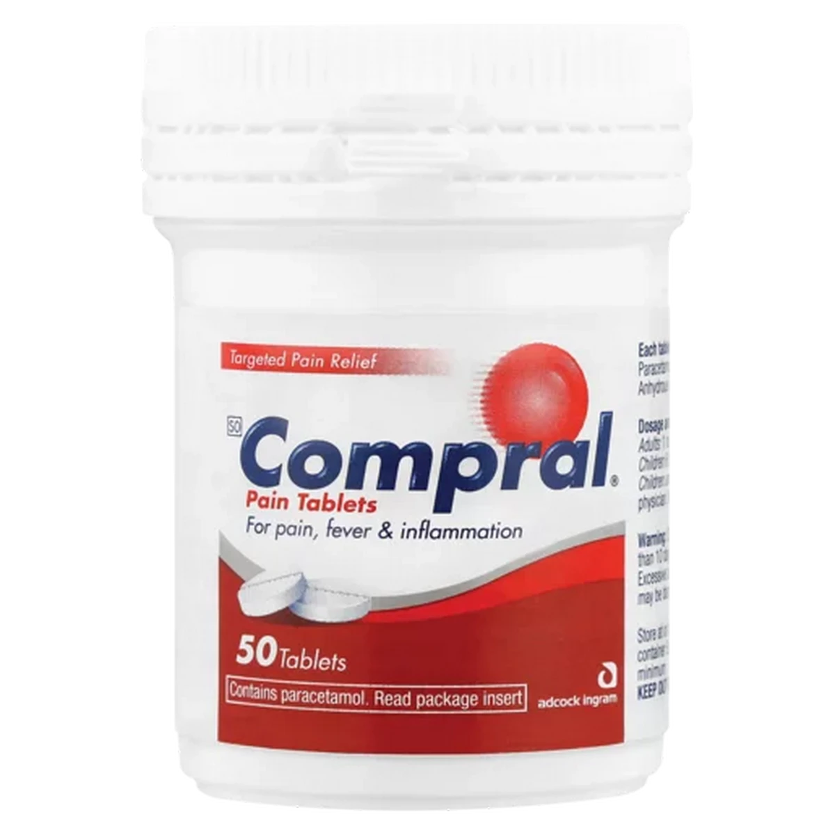Checkers Sixty60 | Compral Pain Tablets 50 Pack