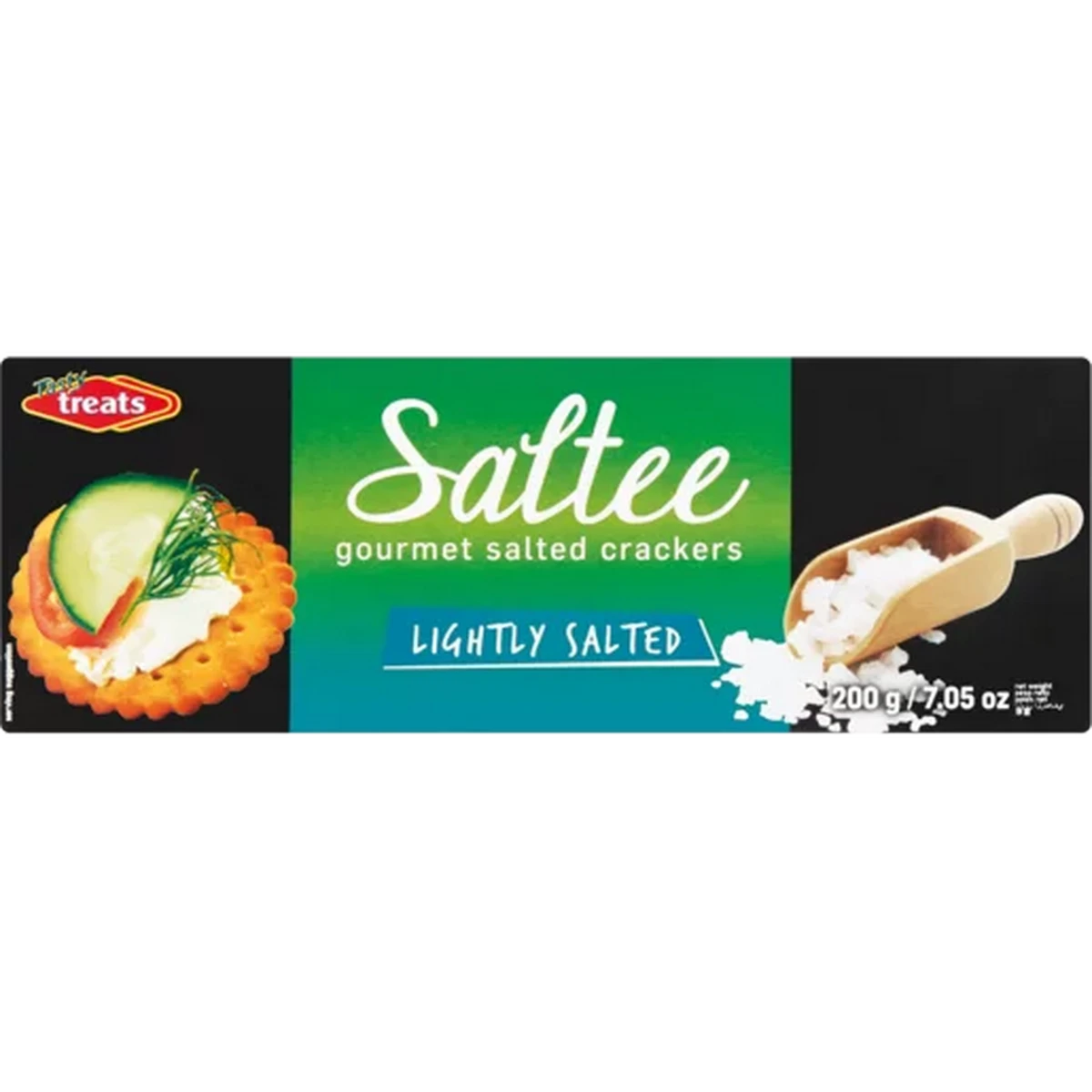 Checkers Sixty60 | Tasty Treats Saltee Gourmet Lighty Salted Crackers 200g