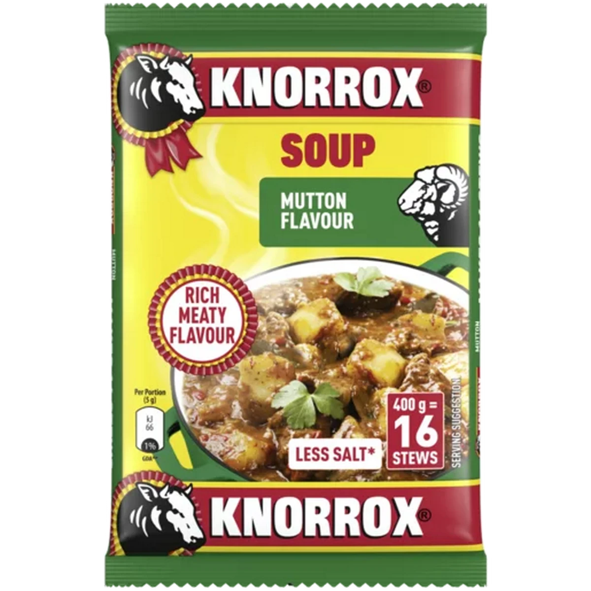 Checkers Sixty60 | Knorrox Mutton Flavoured Thickening Soup 400g