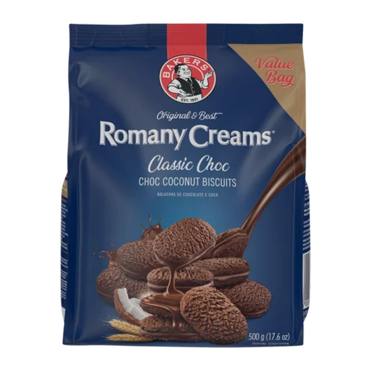 Checkers Sixty60 | Bakers Romany Creams Classic Chocolate Biscuits 500g