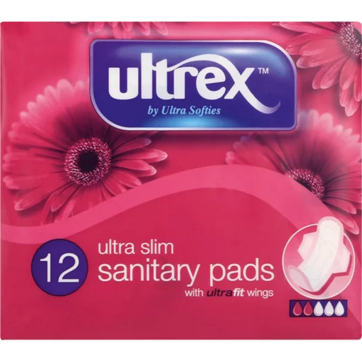 Checkers Sixty60 | Ultrex Ultra Slim Sanitary Pads 12 Pack