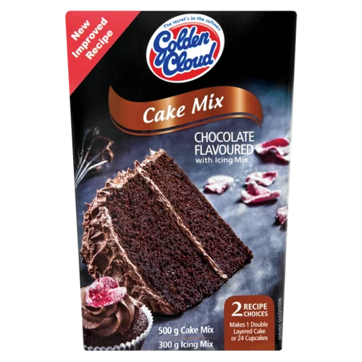 Checkers Sixty60 | Golden Cloud Chocolate Flavoured Cake Mix With Icing ...