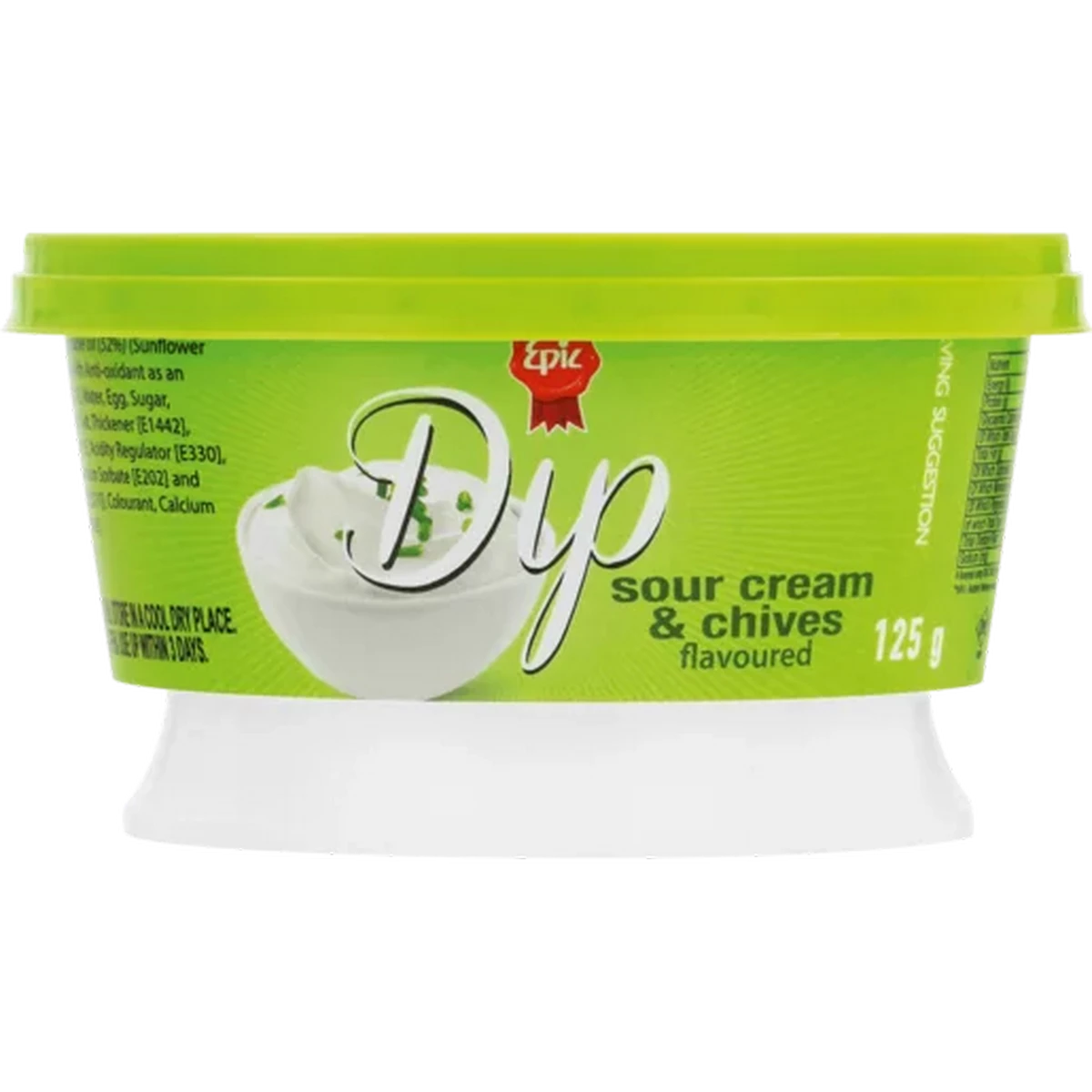 Checkers Sixty60 | Epic Fresh Sour Cream & Chives Dip 125g