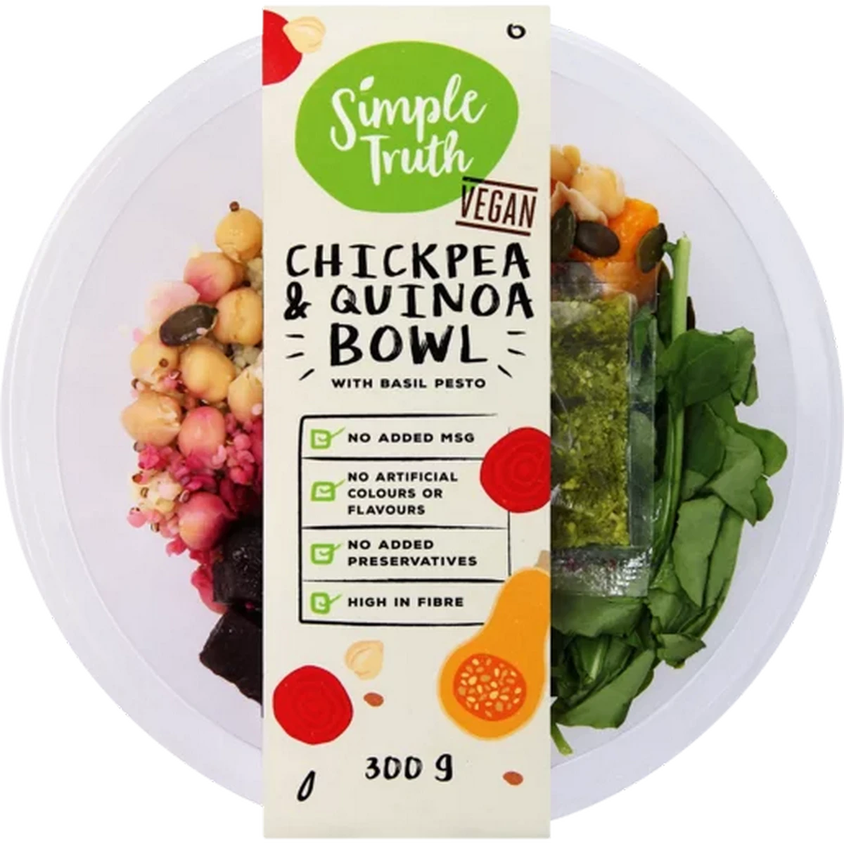 Checkers Sixty60 | Simple Truth Vegan Chickpea & Quinoa Bowl 300g