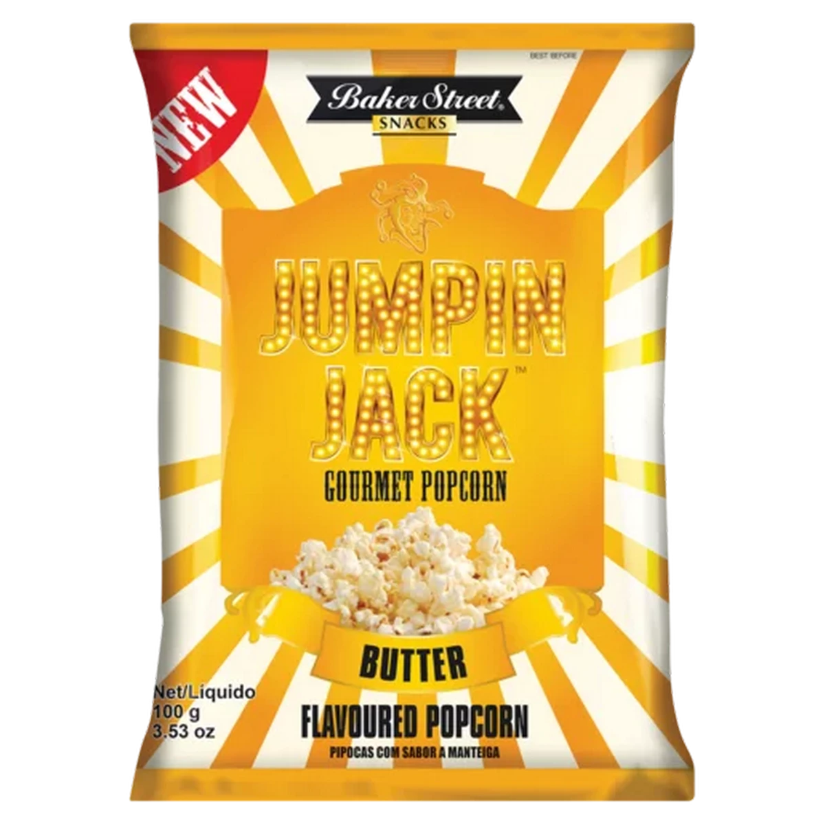 Checkers Sixty60 | Jumpin Jack Butter Flavoured Gourmet Popcorn 100g