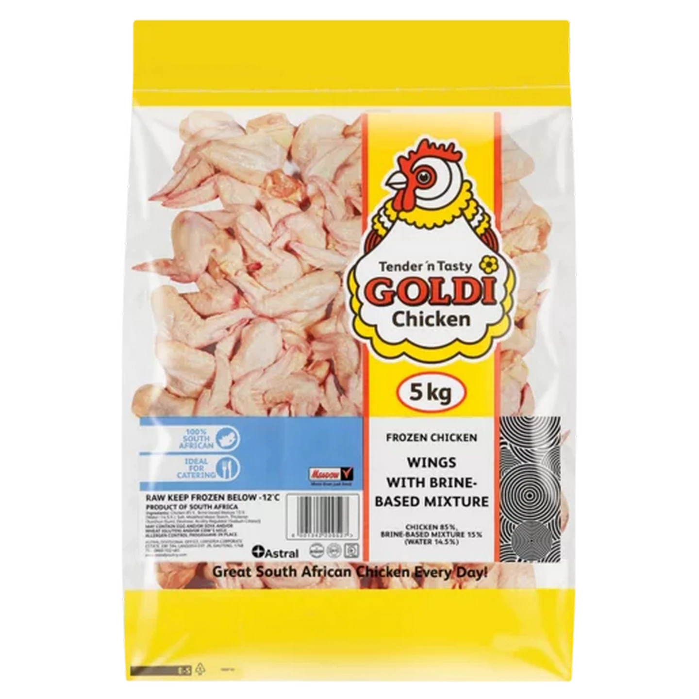 Checkers Sixty60 | Goldi Chicken IQF Frozen Chicken Wings 5kg