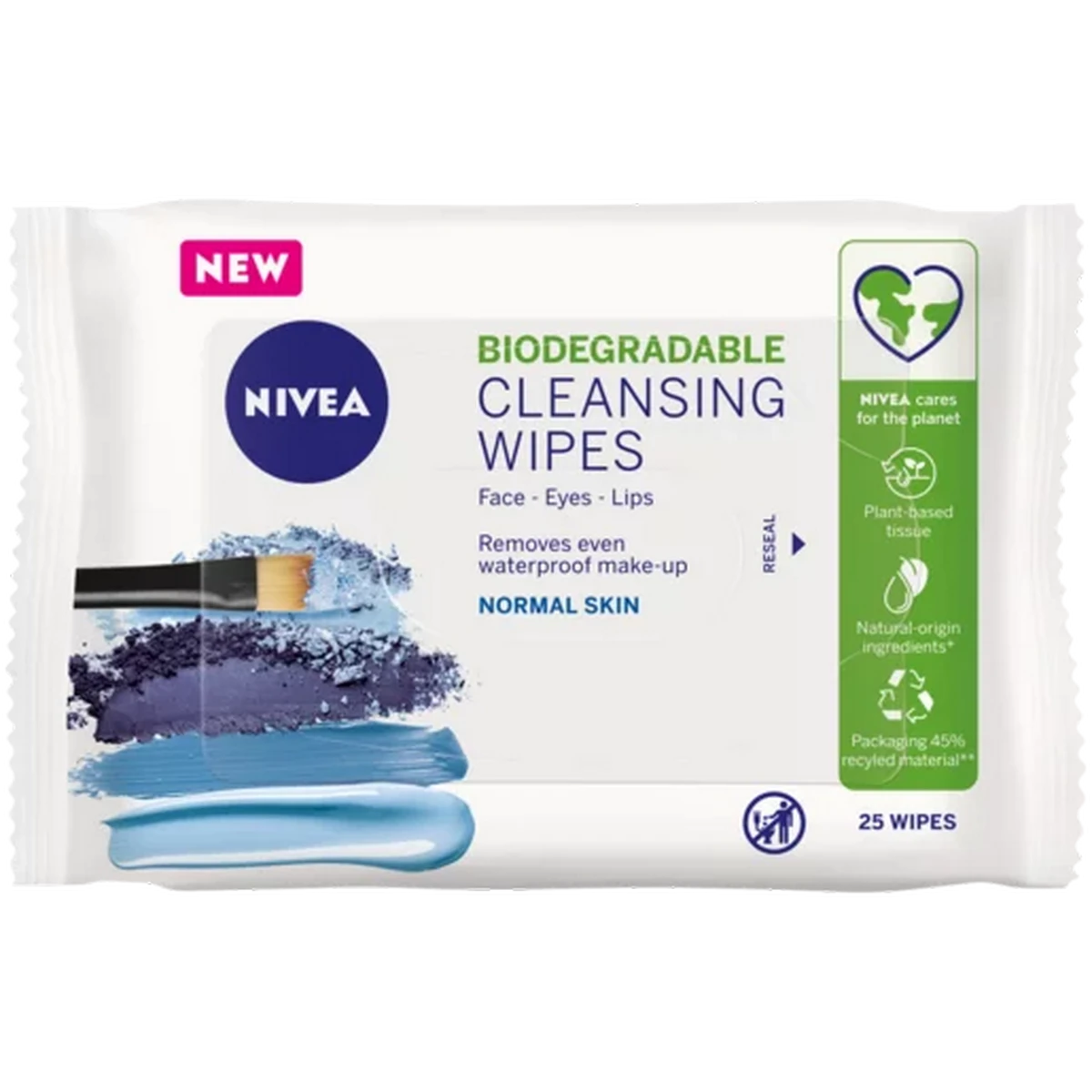 Checkers Sixty60 | NIVEA Biodegradable Normal Skin Cleansing Face Wipes ...