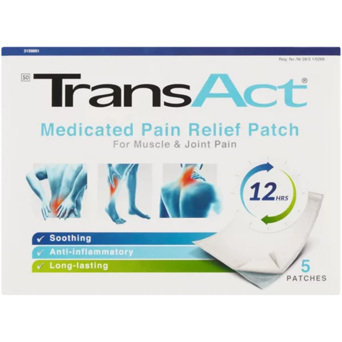 Checkers Sixty60 | Transact Medicated Pain Relief Patches 5 Pack