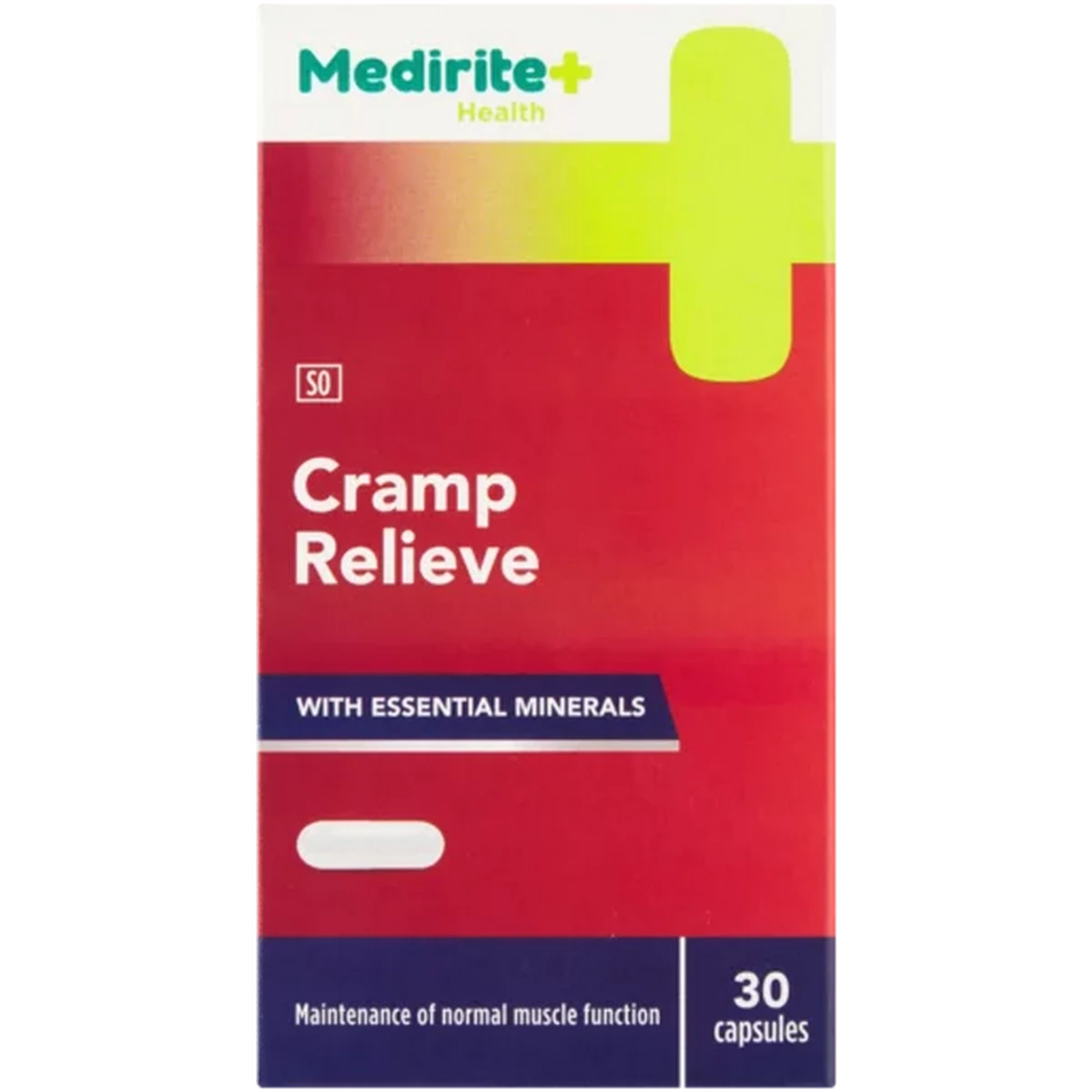 Checkers Sixty60 | Medirite Cramp Relieve Capsules 30 Pack