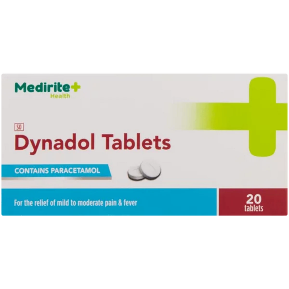 Checkers Sixty60 | Medirite Dynadol Pain Relief Tablets 20 Pack