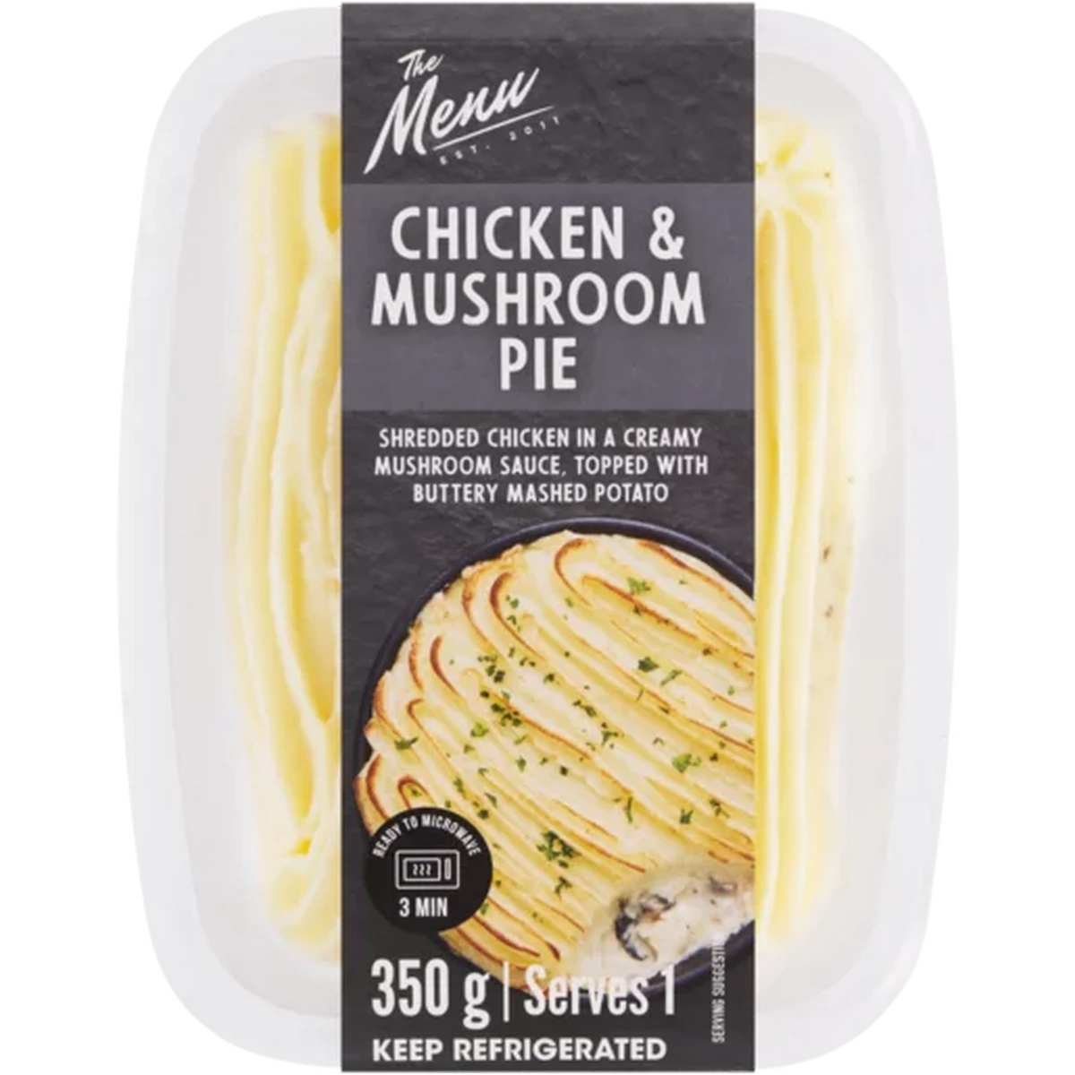 Checkers Sixty60 | The Menu Chicken & Mushroom Pie 350g