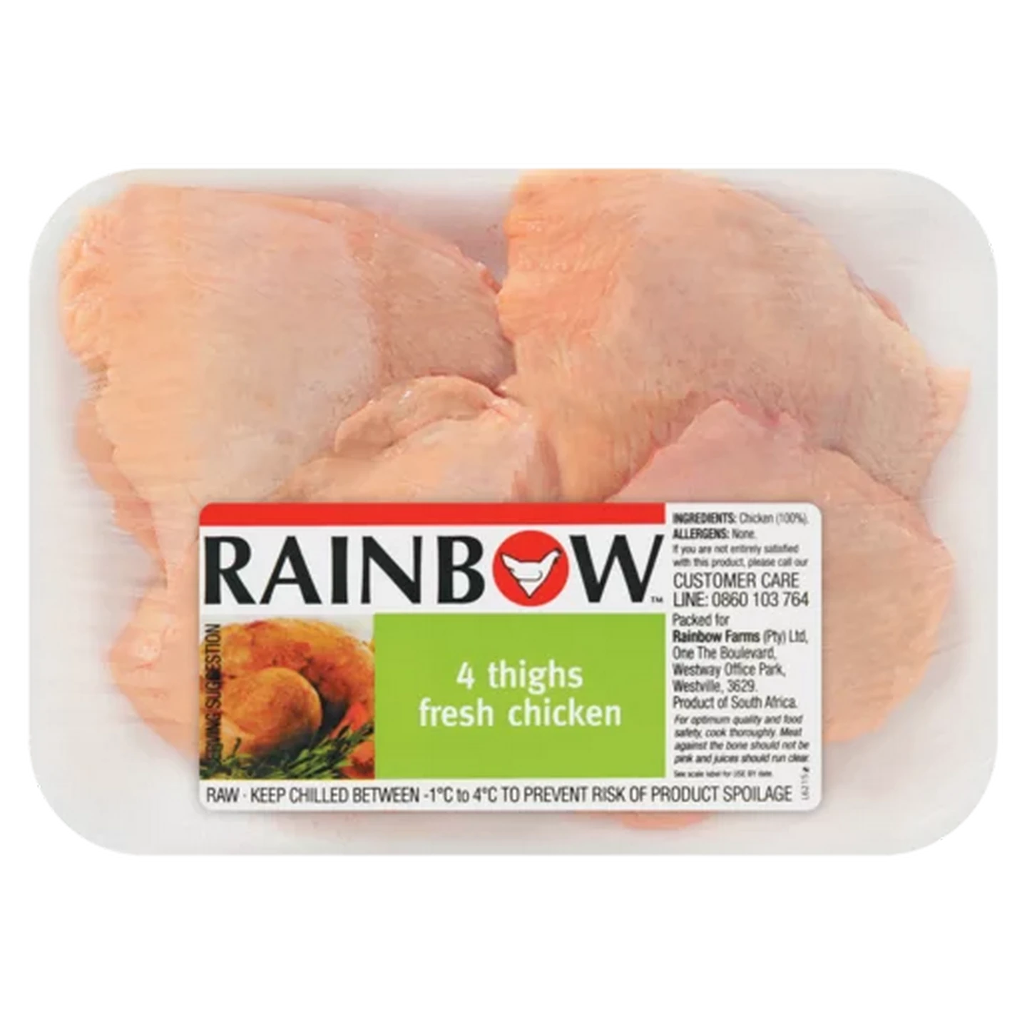 Checkers Sixty60 | RAINBOW Chicken Thighs Per kg
