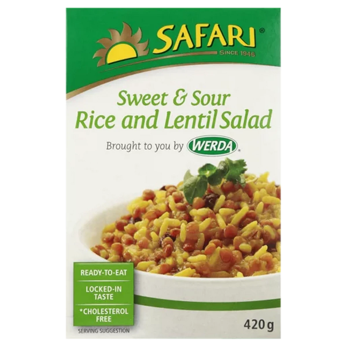 Checkers Sixty60 | Werda Sweet & Sour Rice & Lentil Salad Meal Kit 420g