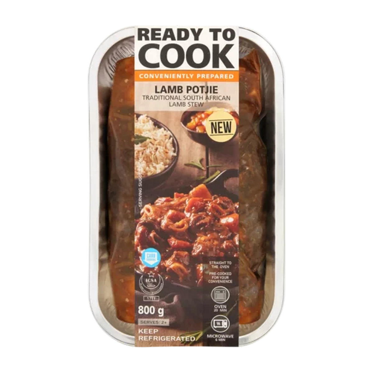Checkers Sixty60 | Ready To Cook Lamb Potjie 800g