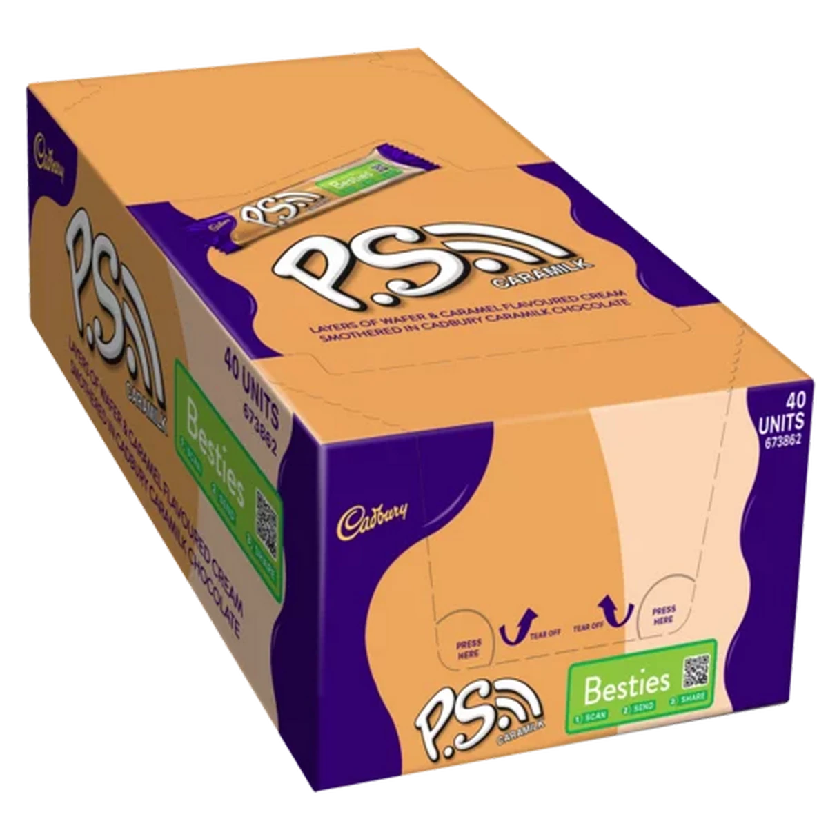 Checkers Sixty60 | Cadbury P.S. Caramilk Chocolate Bars 40s