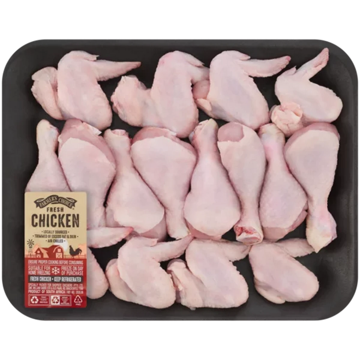 Checkers Sixty60 | Farmer's Choice Fresh Chicken Drumsticks & Wings Per kg