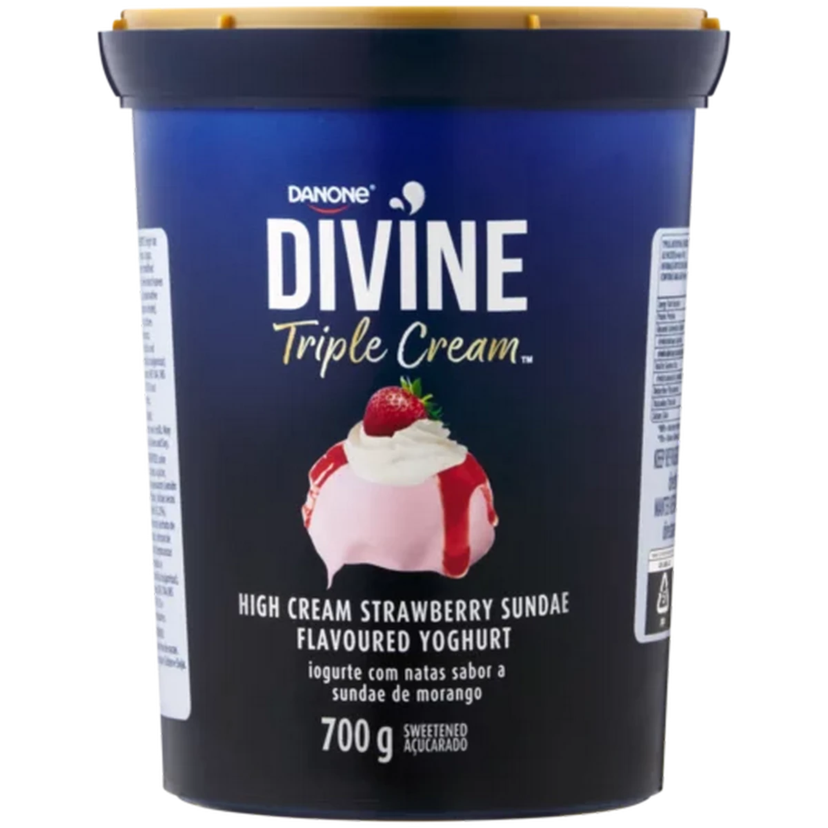 Checkers Sixty60 | Danone Divine Triple Cream Strawberry Sundae ...