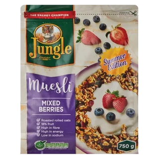 Checkers Sixty60 | Jungle Lite Mixed Berries Muesli 400g