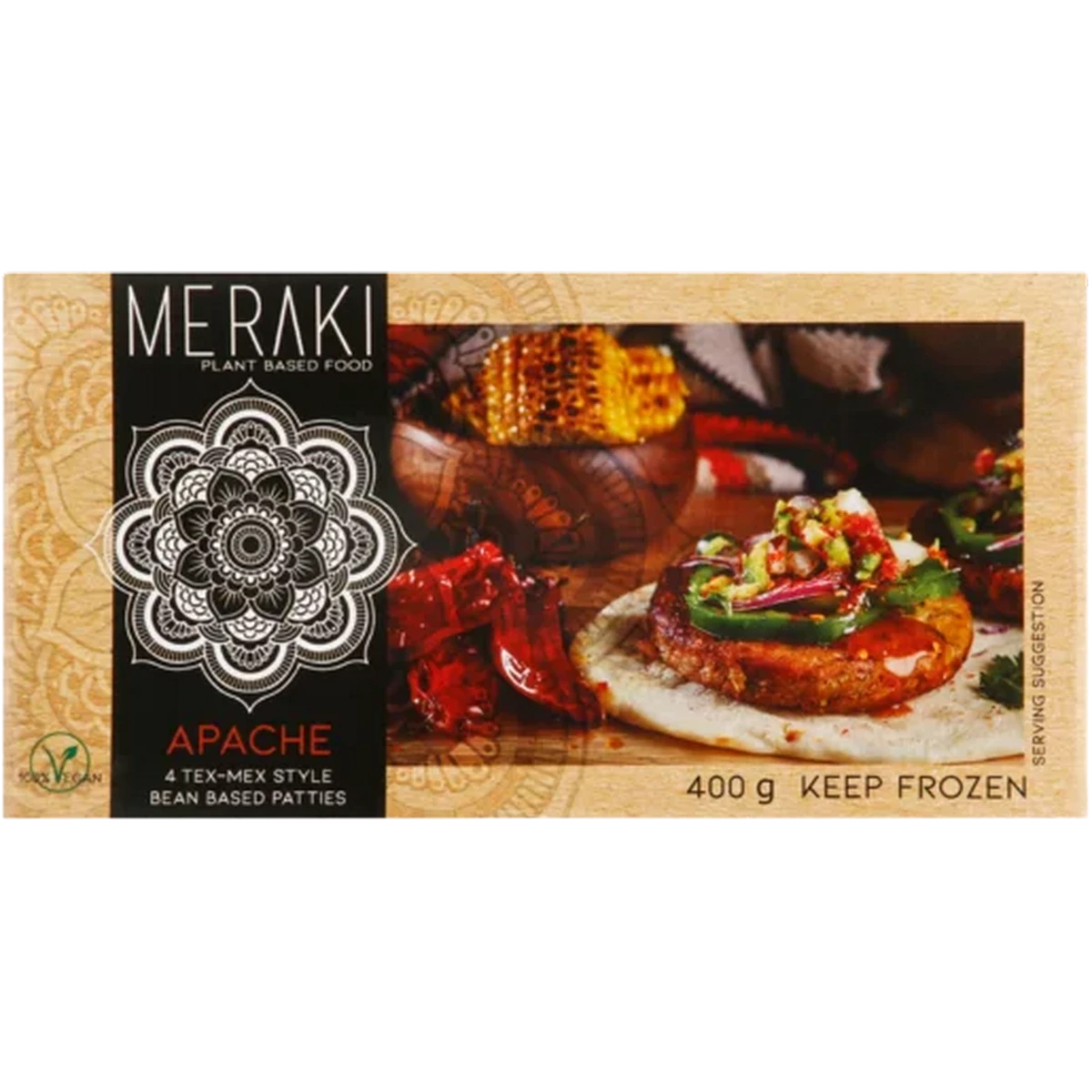 Checkers Sixty60 | Meraki Frozen Plant Based Apache Veg Patties 400g