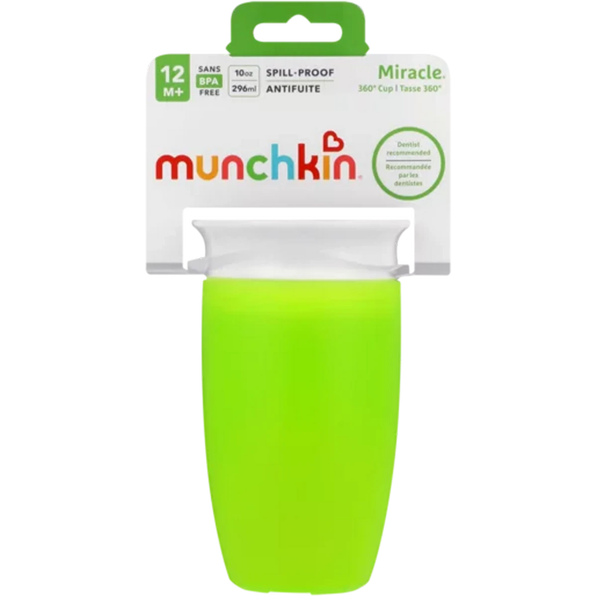 Checkers Sixty60 | Munchkin Miracle Green Spill-Proof Sippy Cup 12 ...