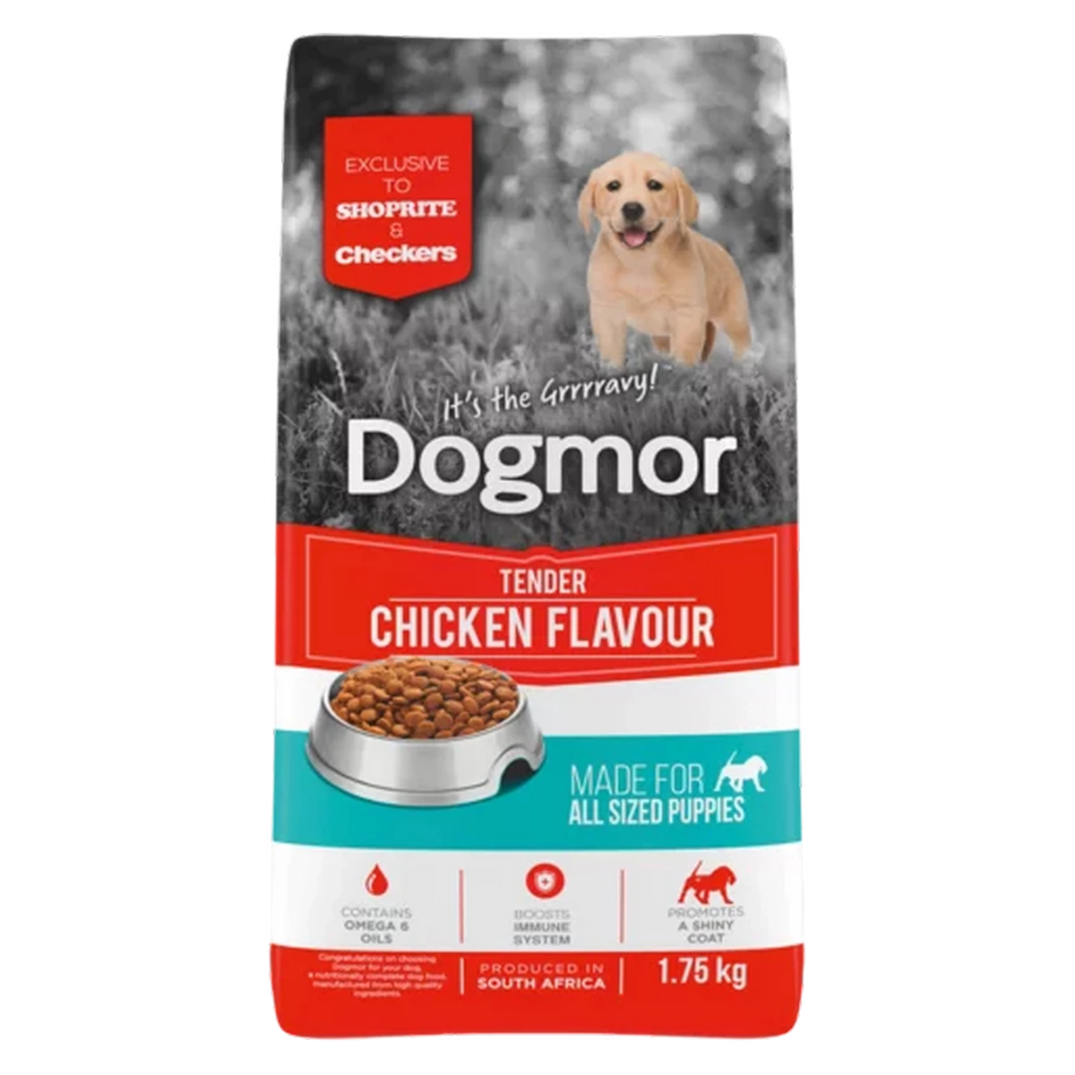 Checkers Sixty60 | Dogmor Tender Chicken Flavoured Puppy Dog Food 1.75kg