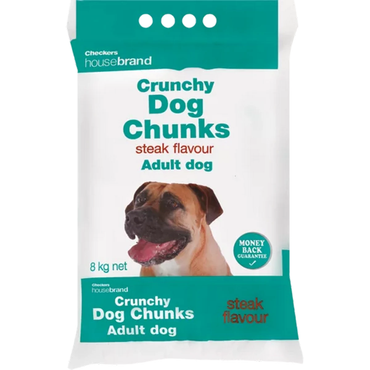 Checkers Sixty60 | Checkers Housebrand Crunchy Steak Adult Dog Chunks 8kg