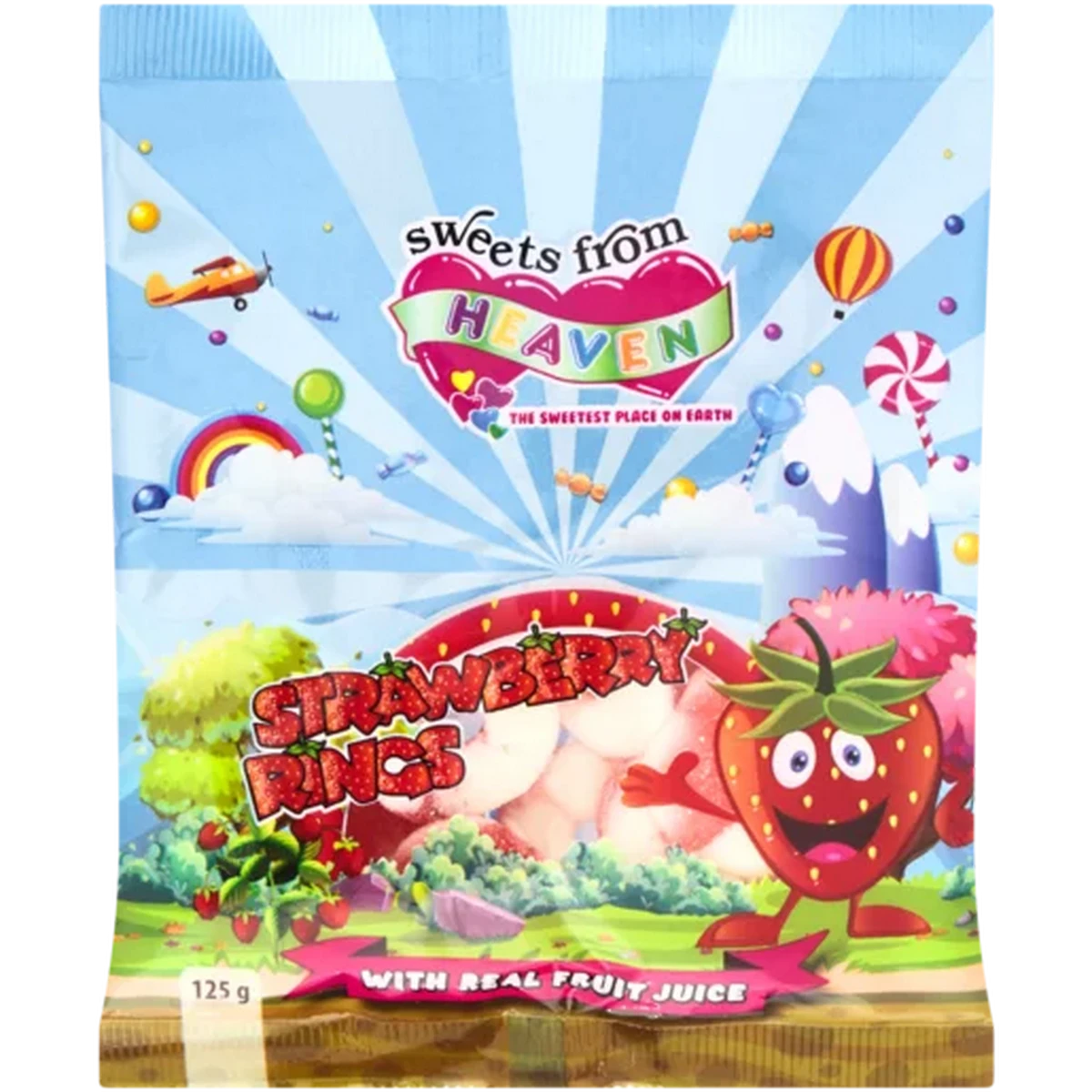 Checkers Sixty60 | Sweets From Heaven Strawberry Rings 125g