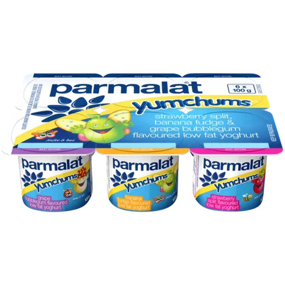 Checkers Sixty60 | Parmalat Yumchums Strawberry Split/Banana Fudge ...