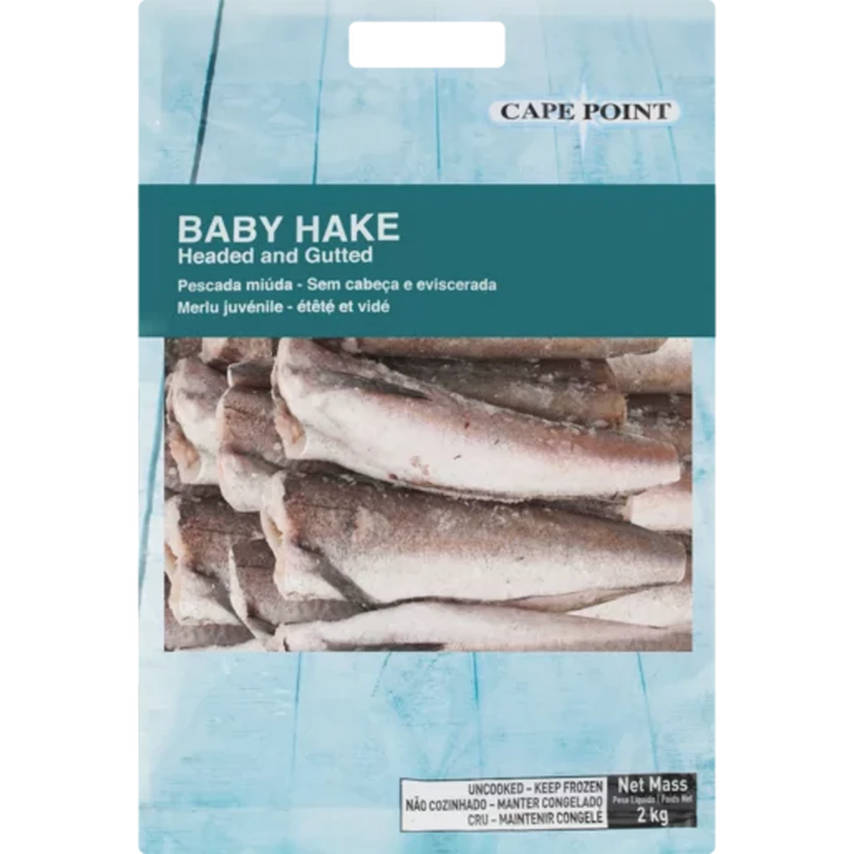 Checkers Sixty60 | Cape Point Frozen Baby Hake 2kg