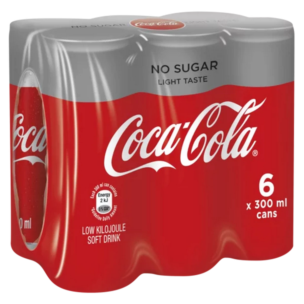 Checkers Sixty60 | Coca-Cola Light No Sugar Soft Drink Cans 6 x 300ml