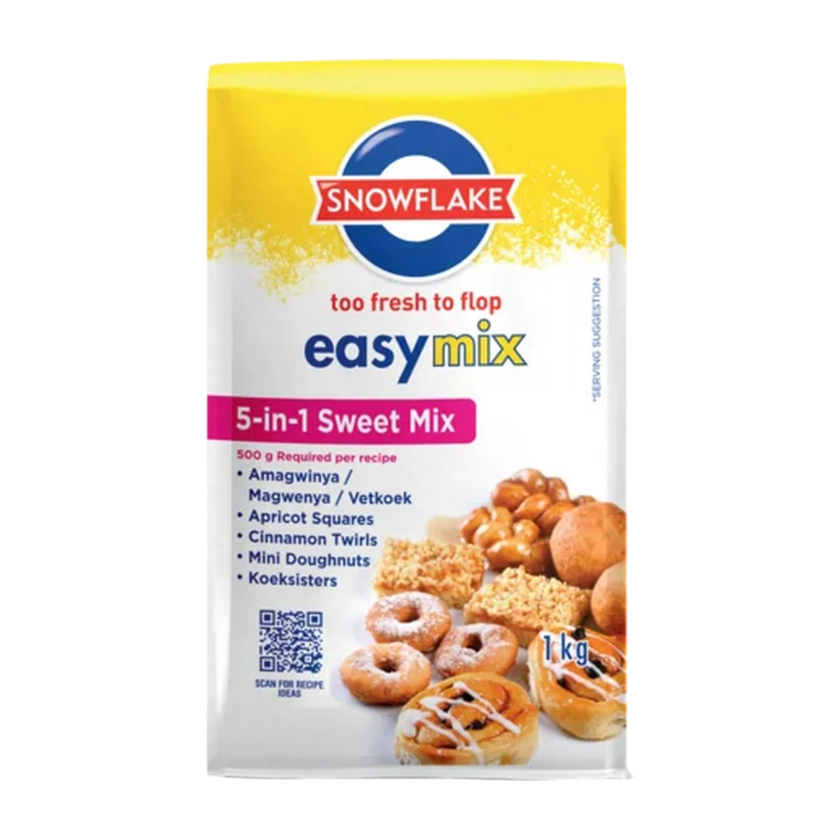 Checkers Sixty60 | Snowflake EasyMix 5-in-1 Sweet Mix 1kg