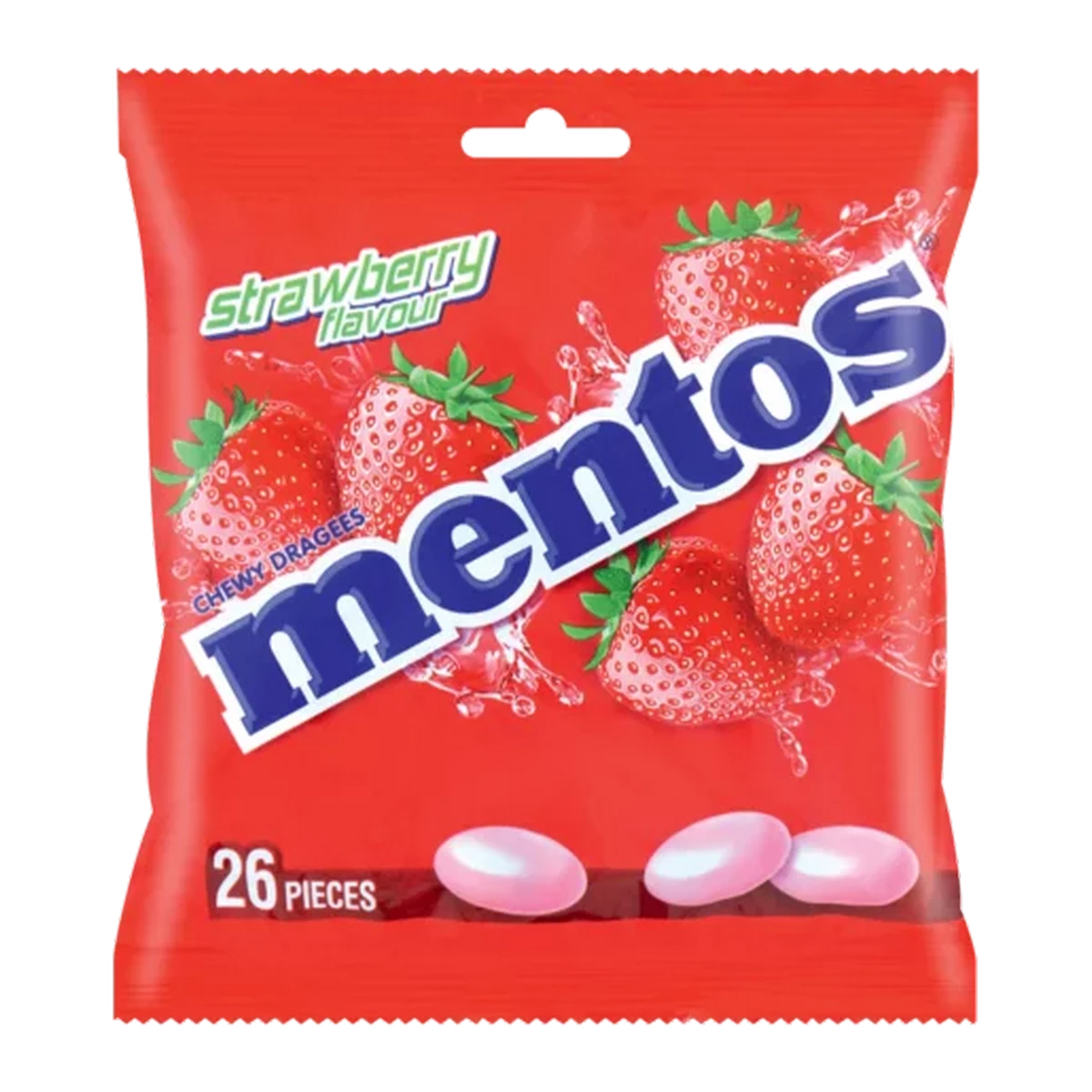Checkers Sixty60 | Mentos Strawberry Flavoured Sweets 26 Pack