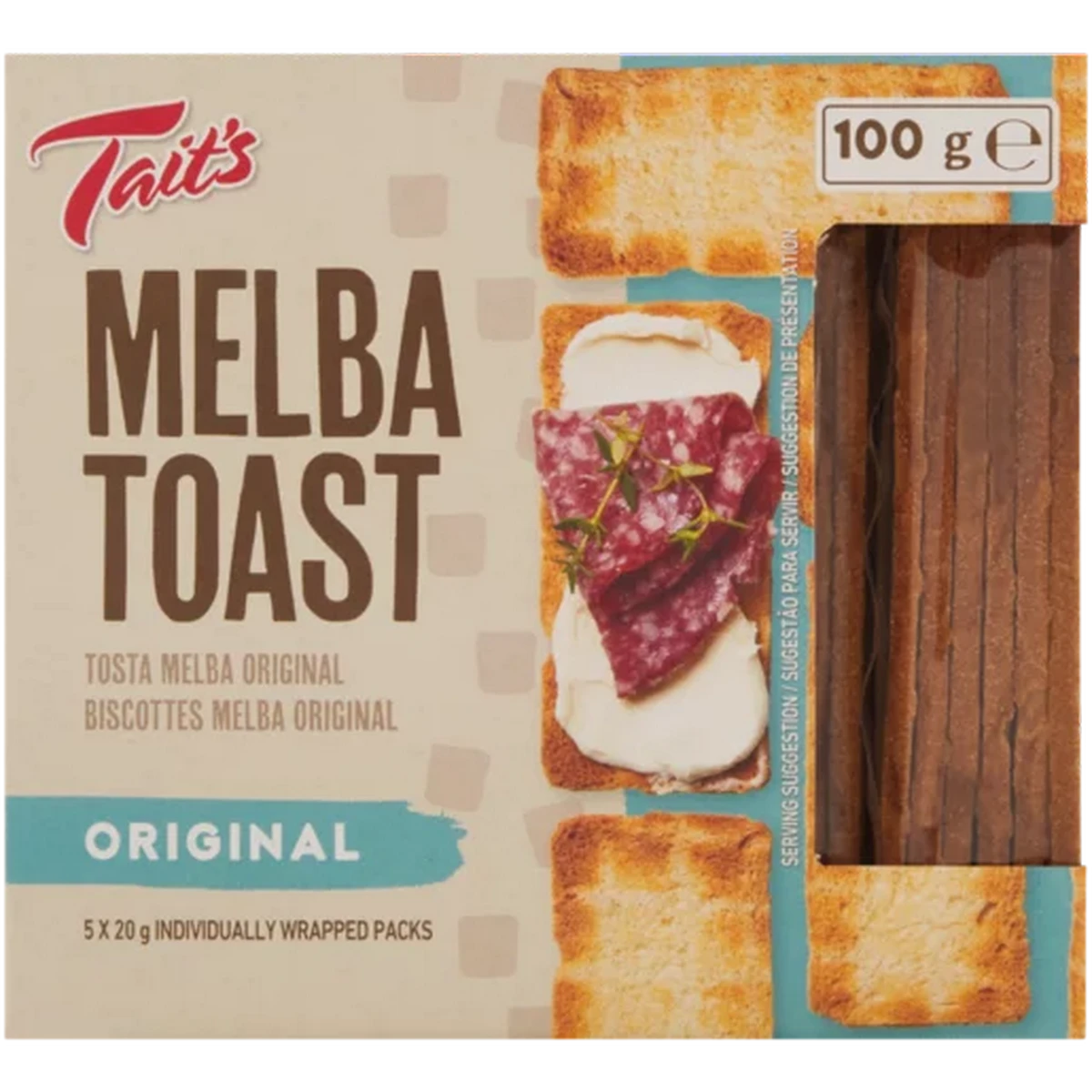 Checkers Sixty60 | Tait's Original Melba Toast 100g