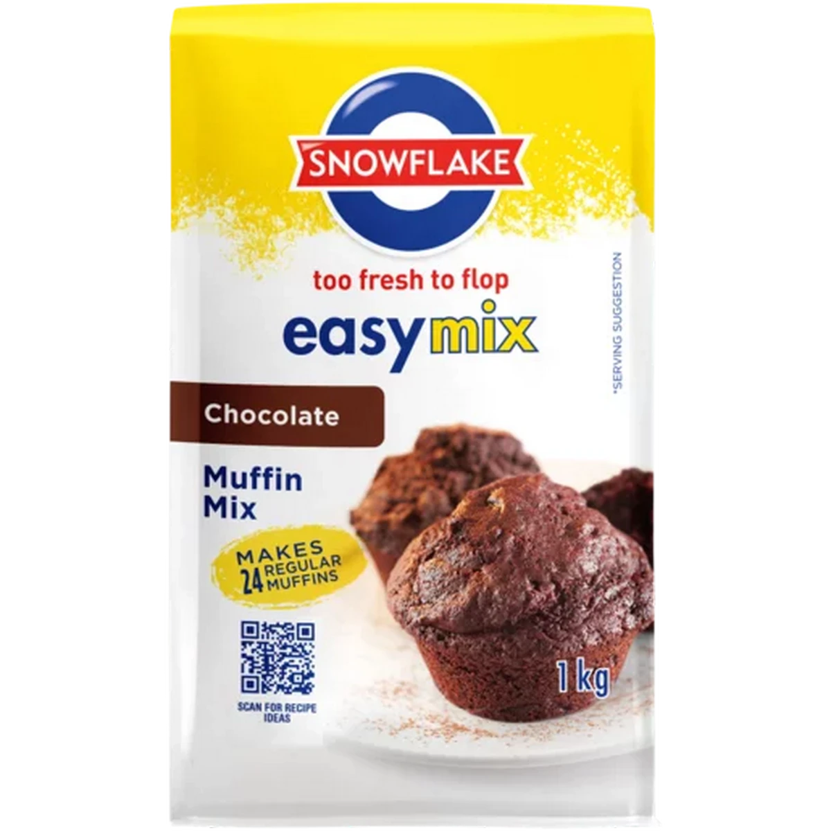 Checkers Sixty60 | Snowflake Chocolate Flavoured Muffin Mix 1kg